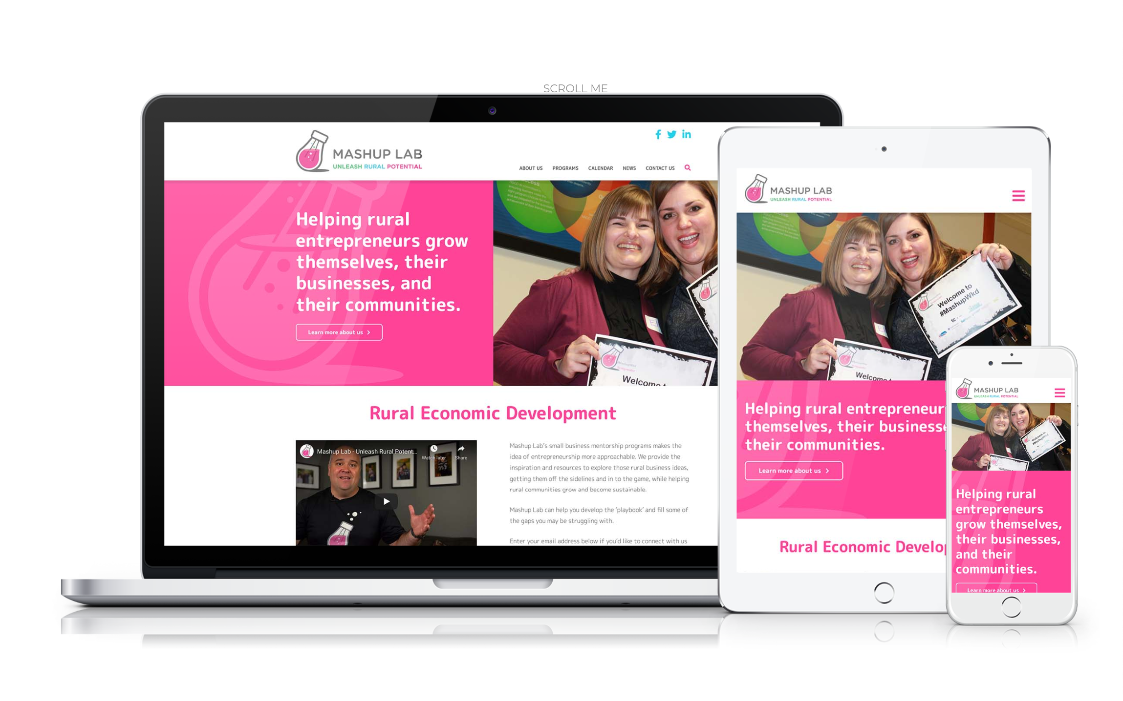 Mashup Lab Website - Marvelous Design